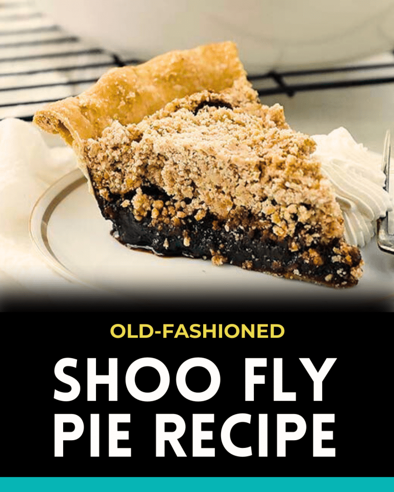 Old-Fashioned Shoo Fly Pie Recipe