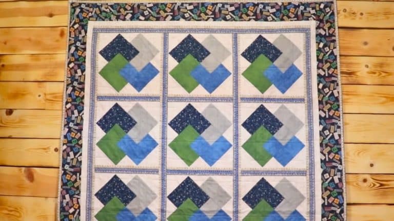 Quick Card Trick Quilt Tutorial - DIY Joy