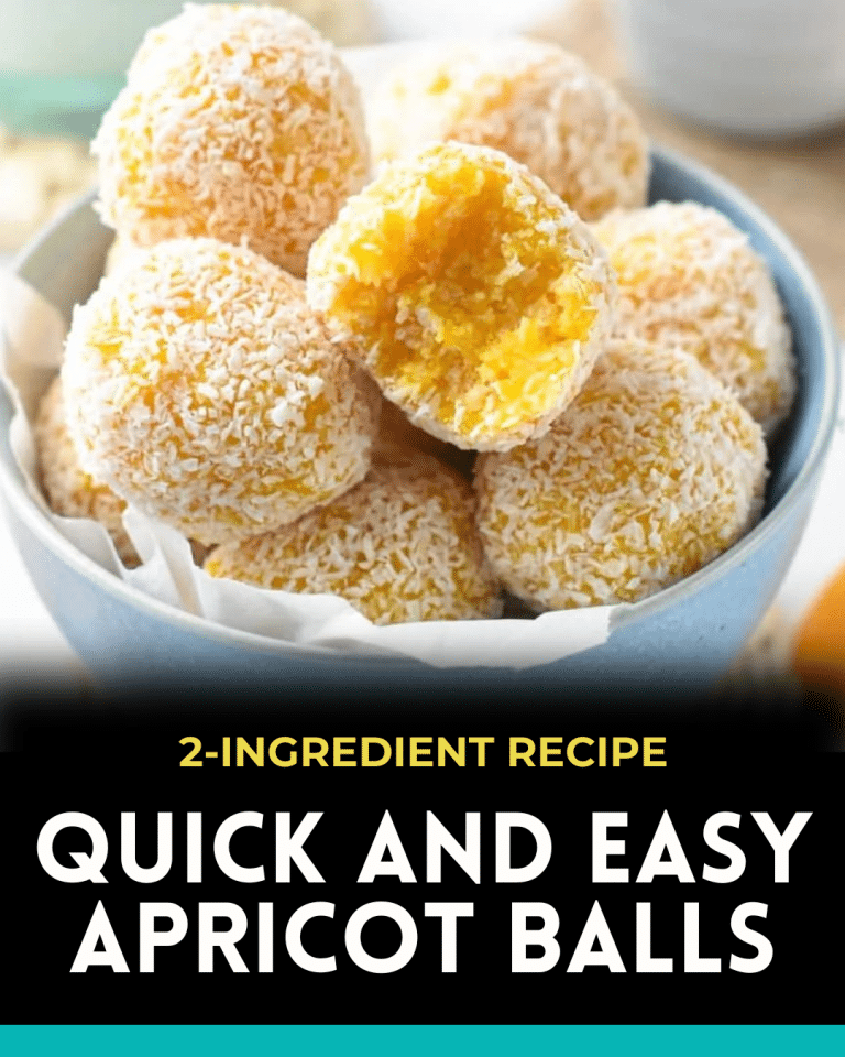 Quick and Easy Apricot Balls
