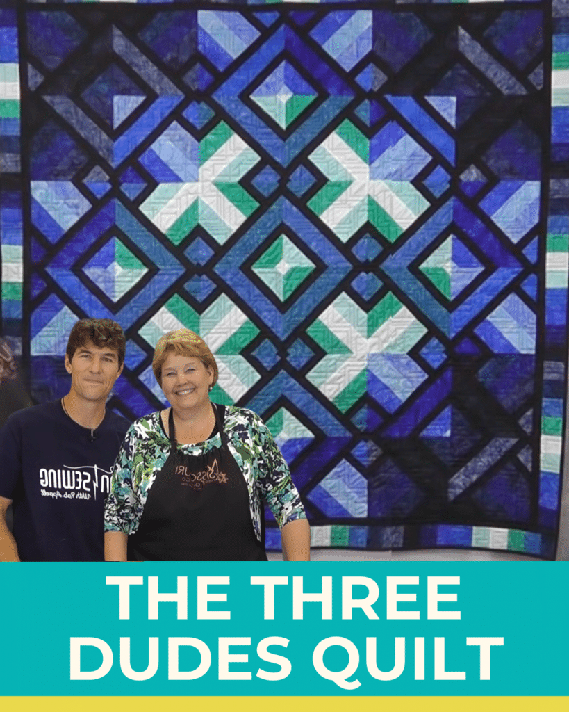 Three Dudes Quilt Tutorial