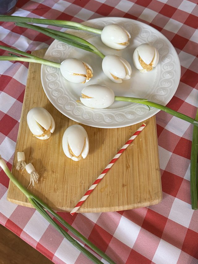 How to Make A Deviled Egg Bouquet - DIY Joy