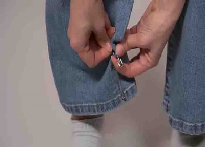 How To Taper Your Jeans In 5 Minutes - DIY Joy