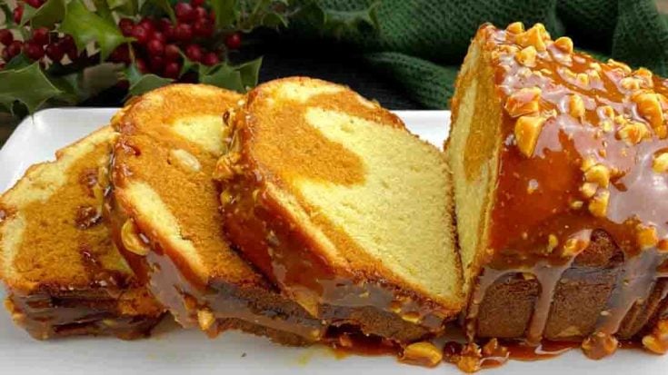 Marble Caramel Cake Recipe - DIY Joy