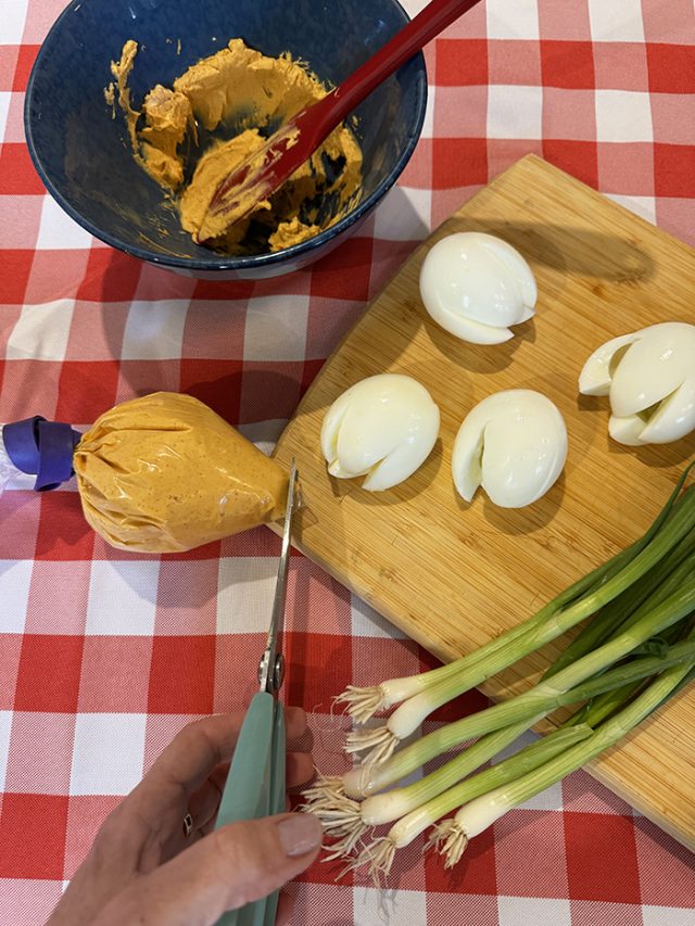 How to Make A Deviled Egg Bouquet - DIY Joy