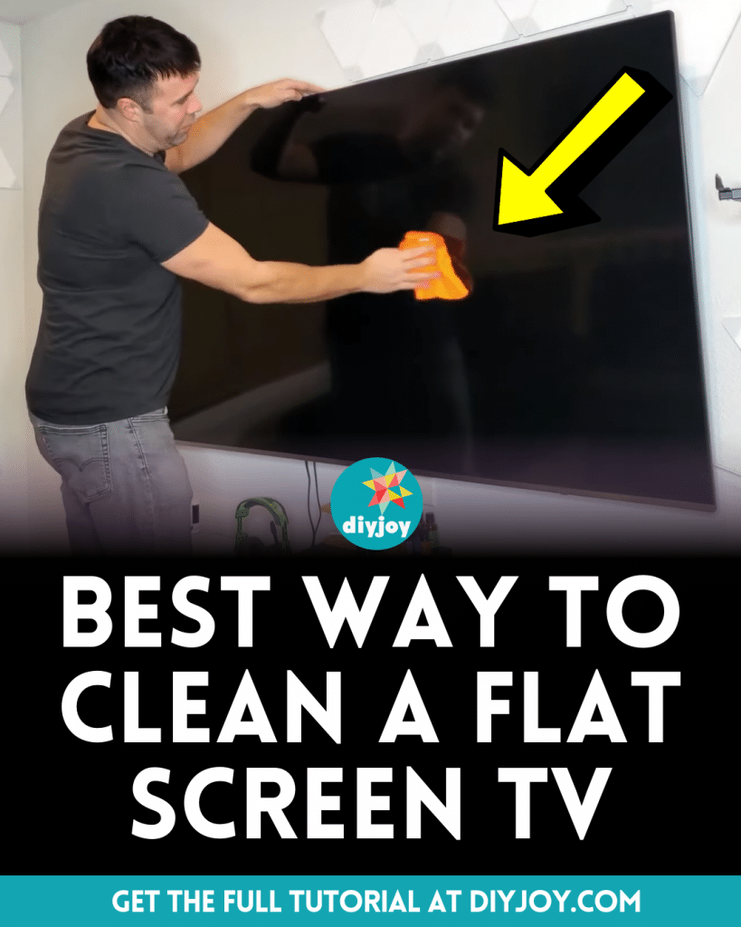 Best Way to Clean a Flat Screen TV - DIY Joy