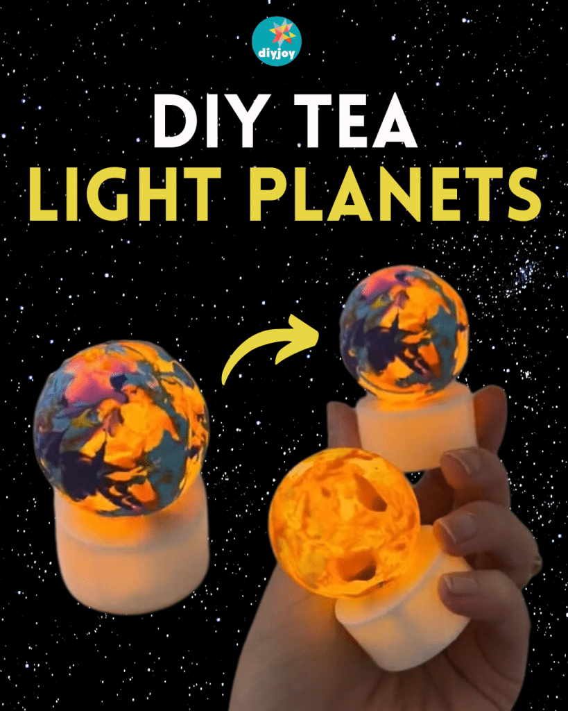 DIY Tea Light Planets