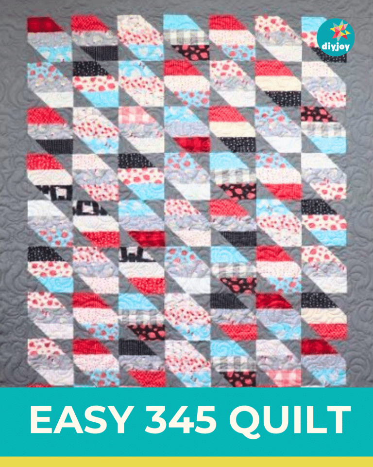 Easy 345 Quilt Tutorial