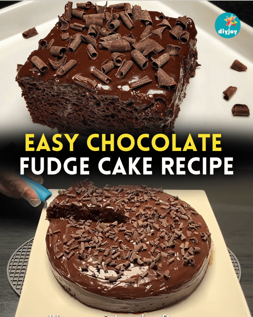 Easy Chocolate Fudge Cake Recipe