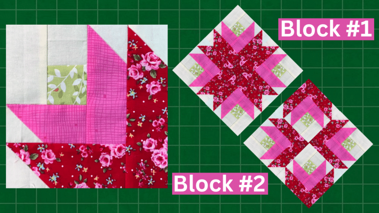 Easy Double Tulip Quilt Block Tutorial - DIY Joy