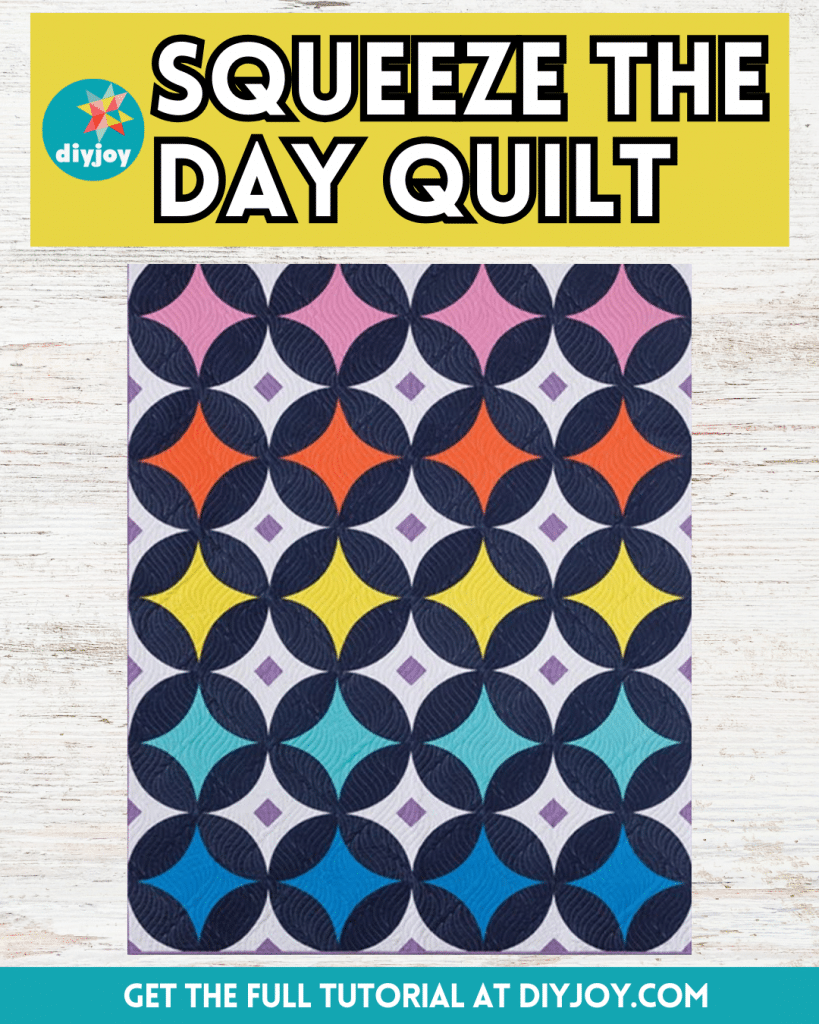 Easy Squeeze the Day Quilt Tutorial - DIY Joy