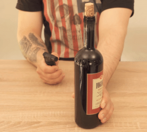 Quick & Easy Way to Remove a Wine Bottle Cork - DIY Joy