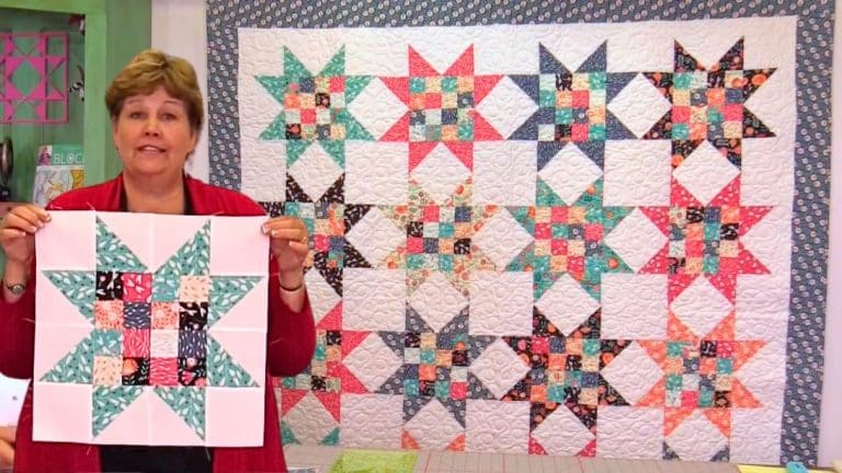 Four Patch Stars Quilt With Jenny Doan - DIY Joy