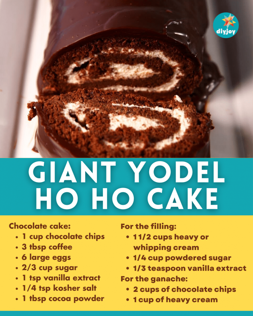 Giant Yodel Ho Ho Cake