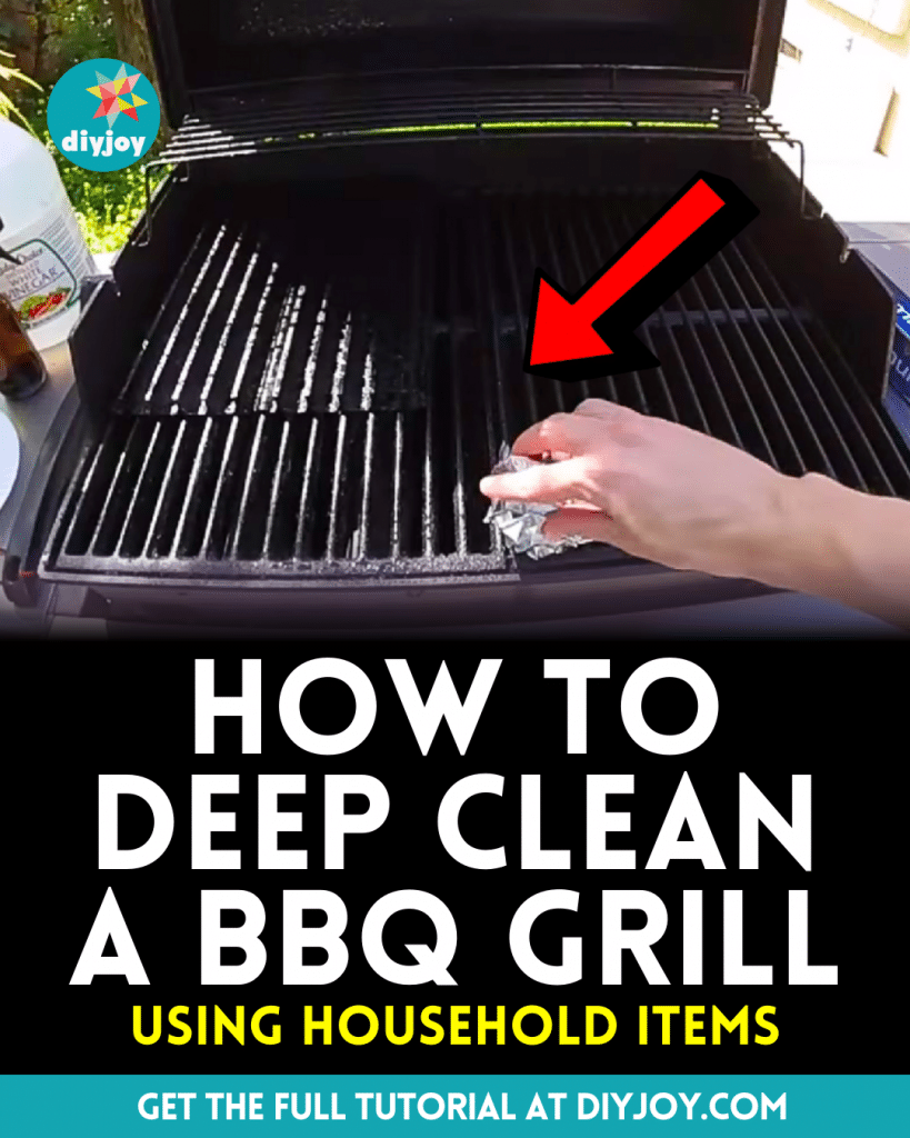 How to Deep Clean a BBQ Grill with Household Items - DIY Joy
