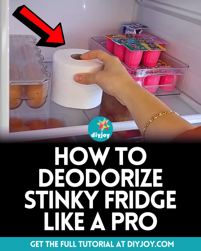 How to Deodorize Stinky Fridge Like a Pro - DIY Joy