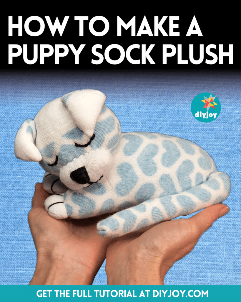 How to Make a Puppy Sock Plush - DIY Joy