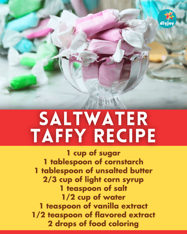 Saltwater Taffy Recipe