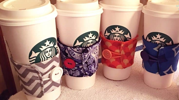 Sewing Tutorial : Coffee Cozies - DIY Joy