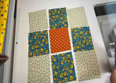 Disappearing Nine Square Quilt Block - DIY Joy