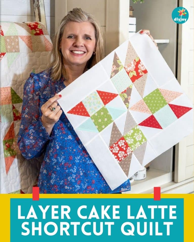 Layer Cake Latte Shortcut Quilt Tutorial