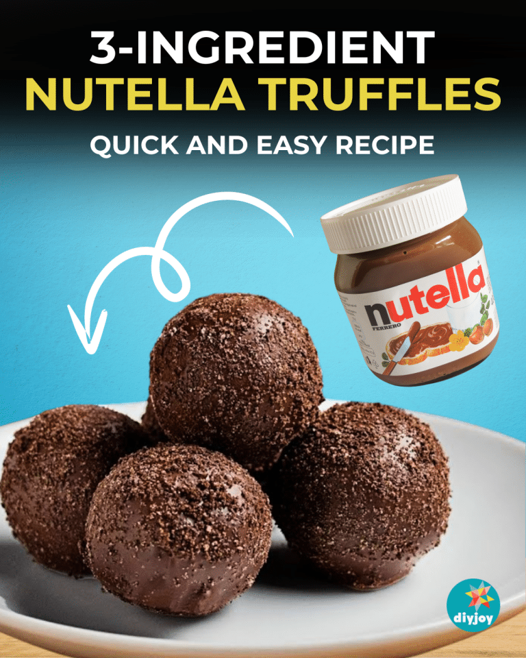 3-Ingredient Nutella Truffles Recipe