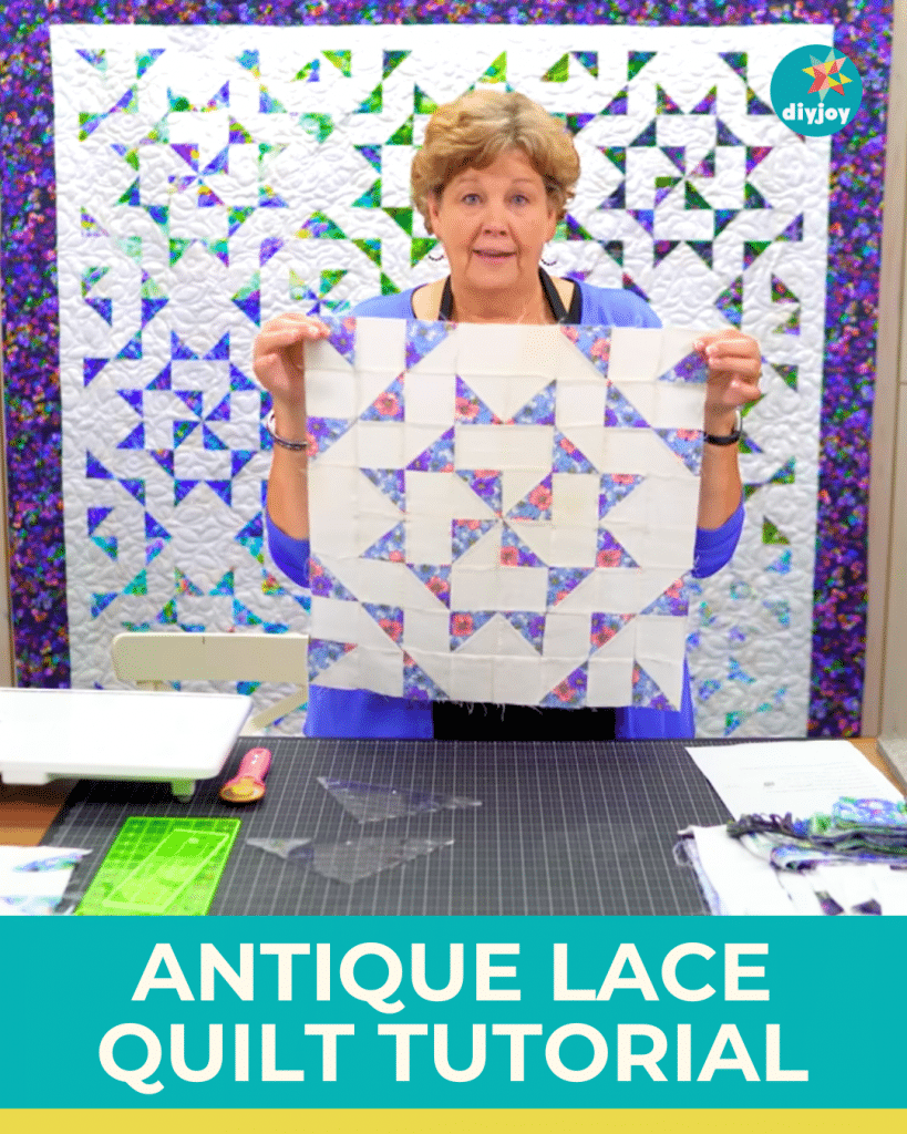 Antique Lace Quilt With Jenny Doan