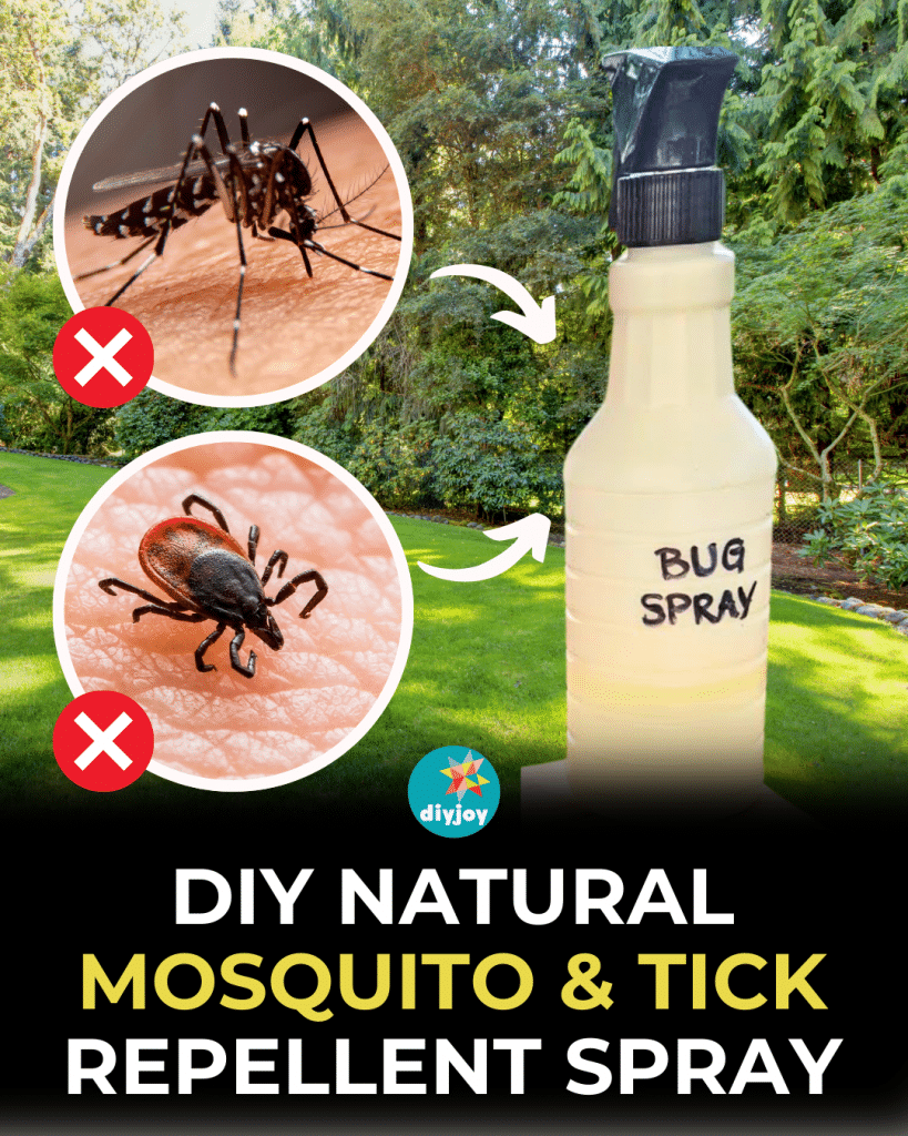 DIY Natural Mosquito and Tick Repellent Spray