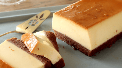 Easy Creamy Caramel Pudding Cake Recipe - DIY Joy