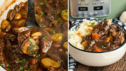 Easy Crockpot Beef Bourguignon Recipe - DIY Joy