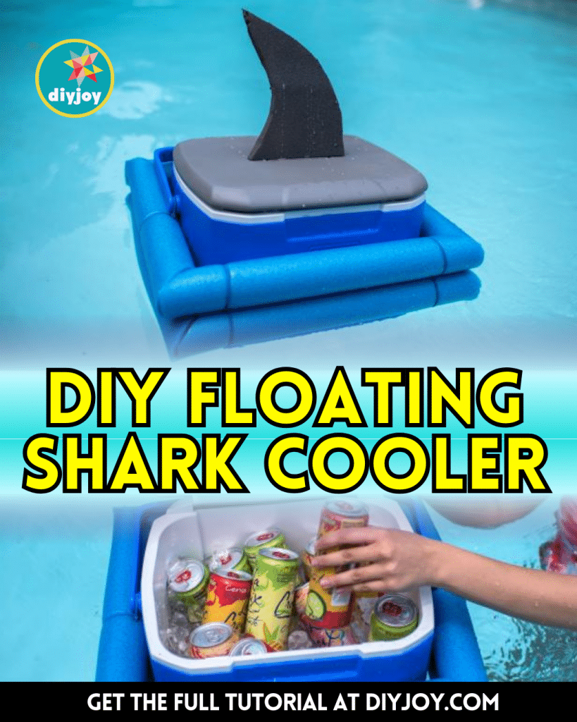 Easy DIY Floating Shark Cooler Tutorial - DIY Joy