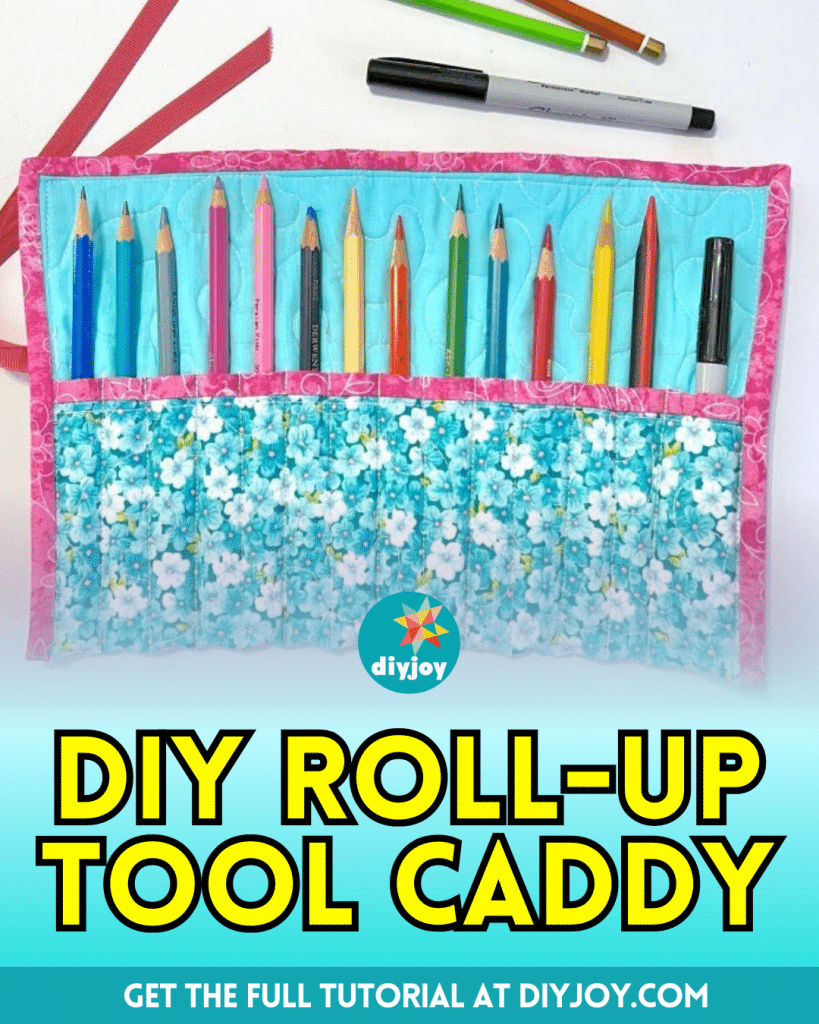 Easy DIY Roll-Up Tool Caddy Tutorial - DIY Joy