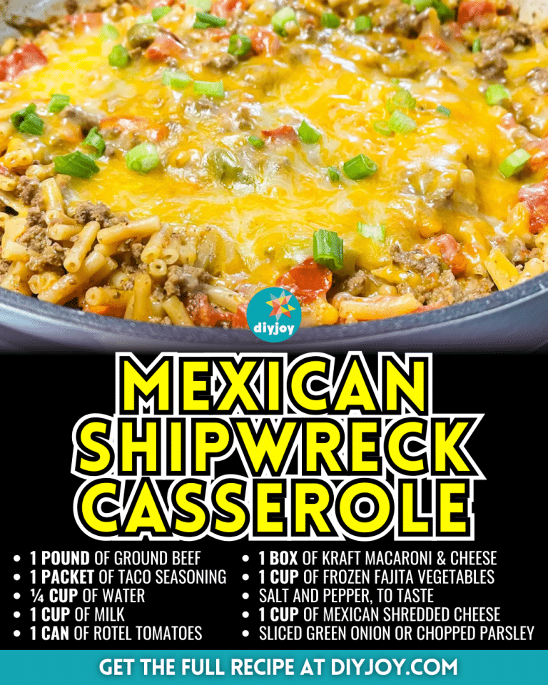 Easy Mexican Shipwreck Casserole Recipe - DIY Joy