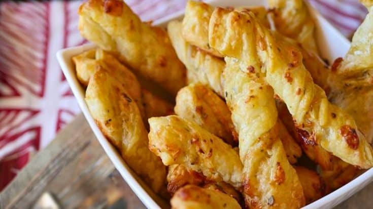 Easy Puff Pastry Cheese Twists - DIY Joy