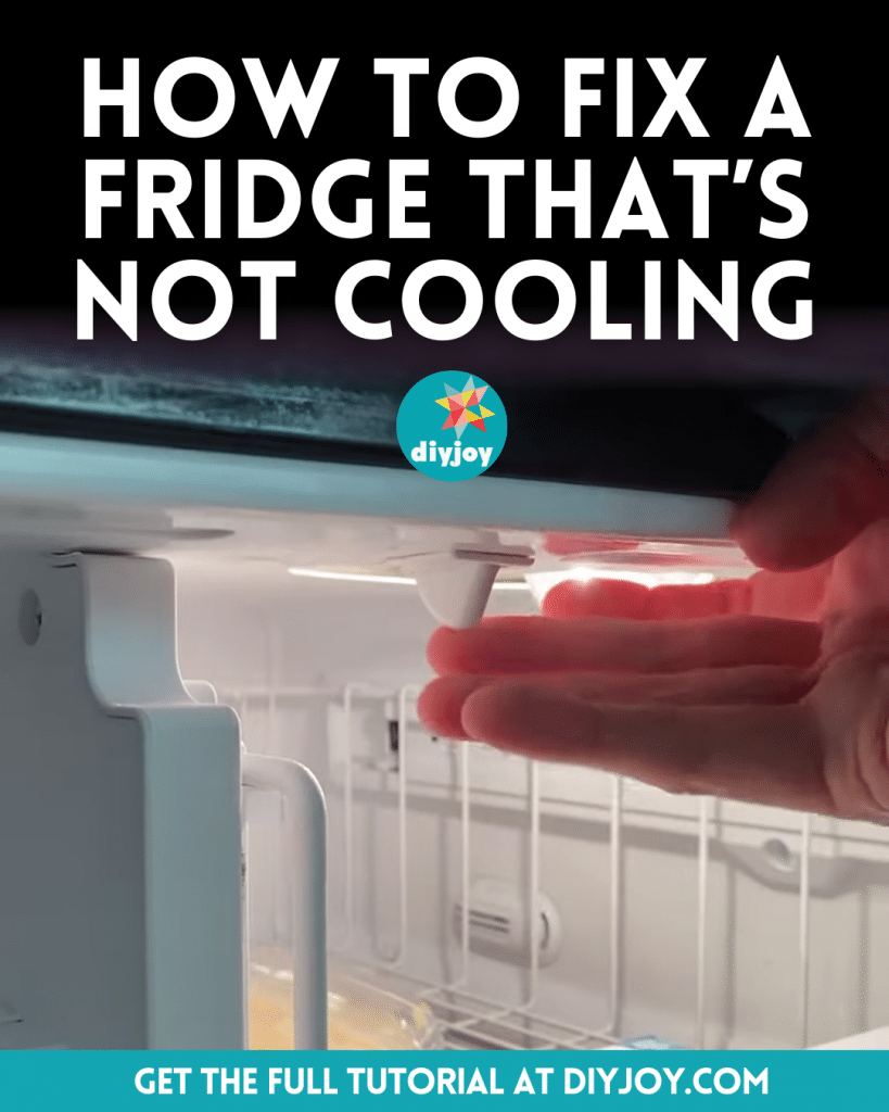 Easy Reset Hack for Fridge That's Not Cooling - DIY Joy