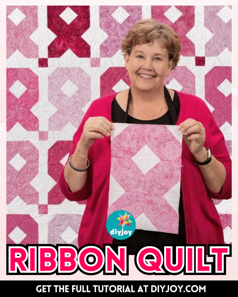 Easy Ribbon Quilt Tutorial for Beginners - DIY Joy