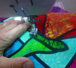 Traditional Stained Glass Rose Applique Tutorial - DIY Joy