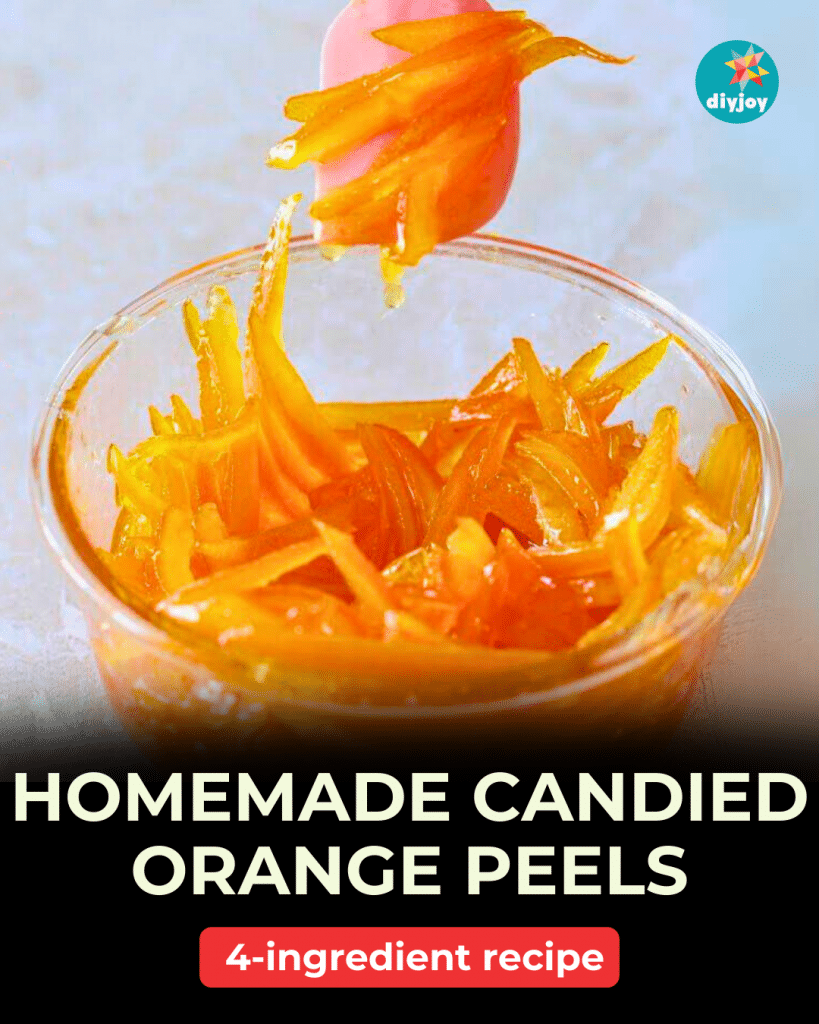 Homemade Candied Orange Peels