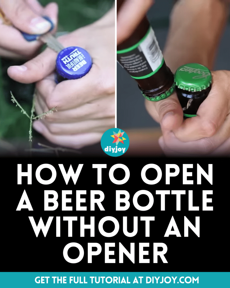 How to Open a Beer Bottle Without an Opener - DIY Joy