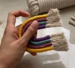 Easy Macrame Rainbow Tutorial - DIY Joy