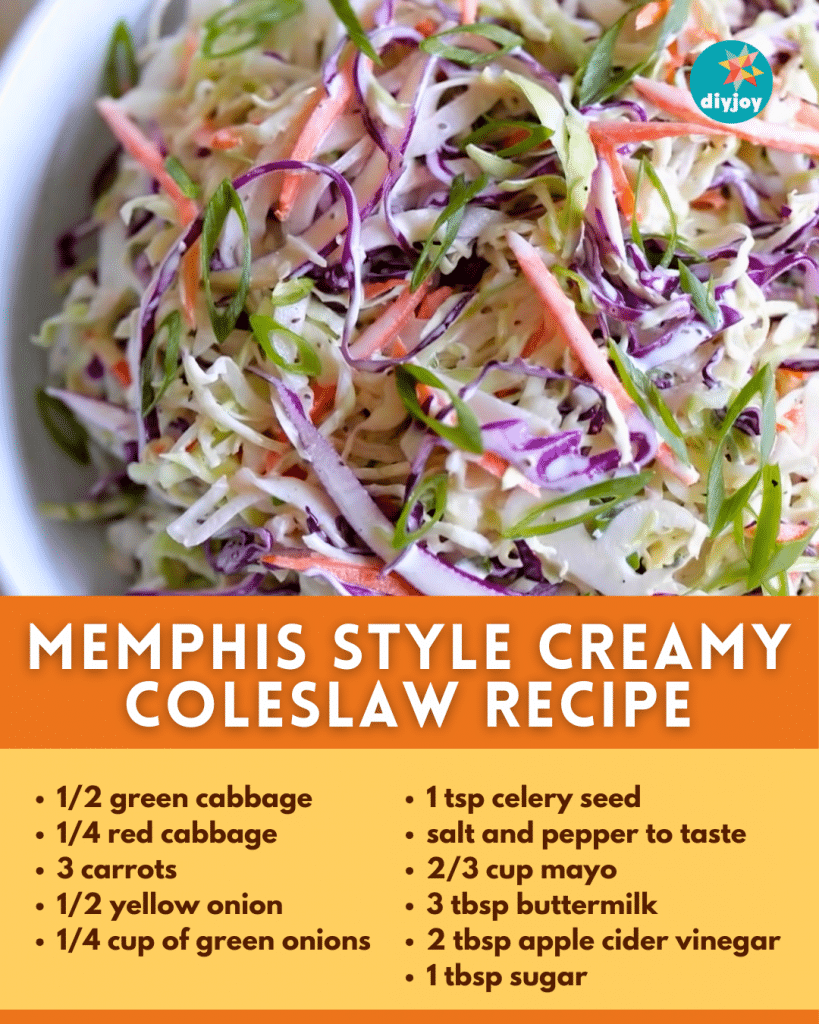 Memphis Style Creamy Coleslaw