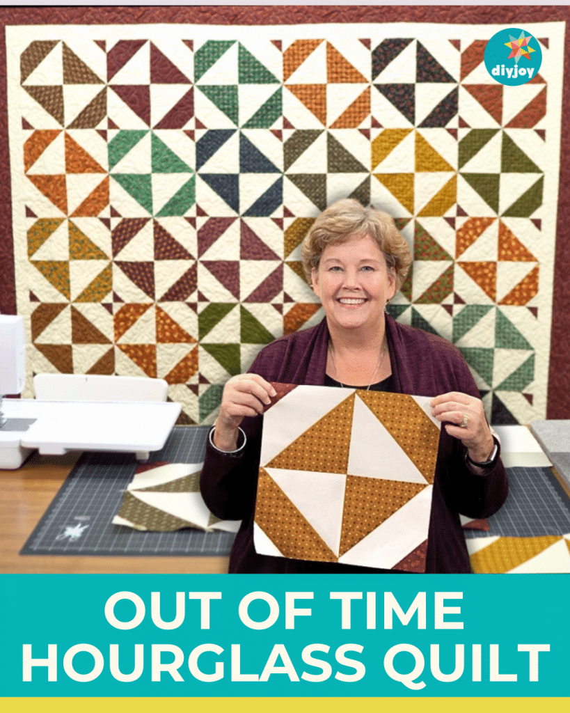 Easy Out of Time Hourglass Quilt With Jenny Doan