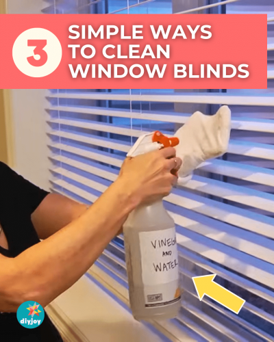 3 Simple Ways to Clean Window Blinds