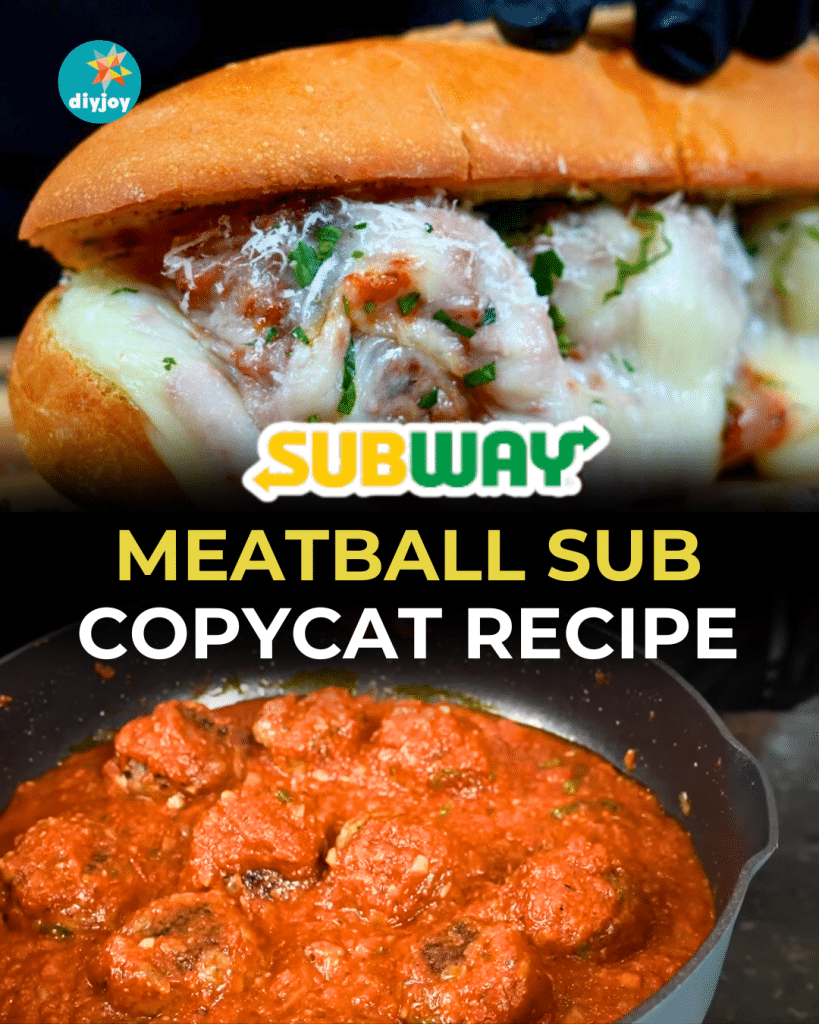 Subway Meatball Sub Copycat Recipe