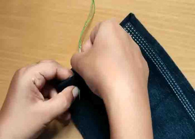 How to Hand Sew a Hidden Stitch - DIY Joy