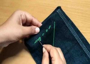 How to Hand Sew a Hidden Stitch - DIY Joy