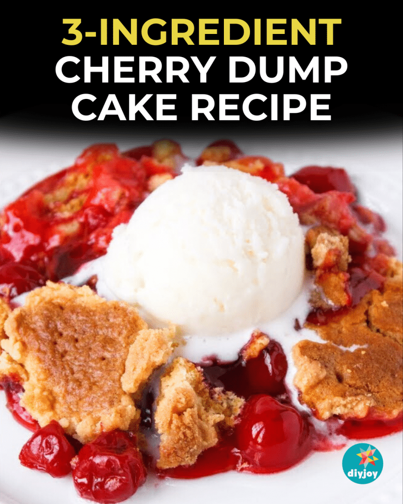 3-Ingredient Cherry Dump Cake