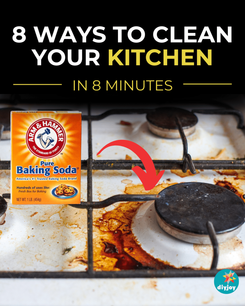 8 Ways to Clean Your Kitchen in 8 Minutes