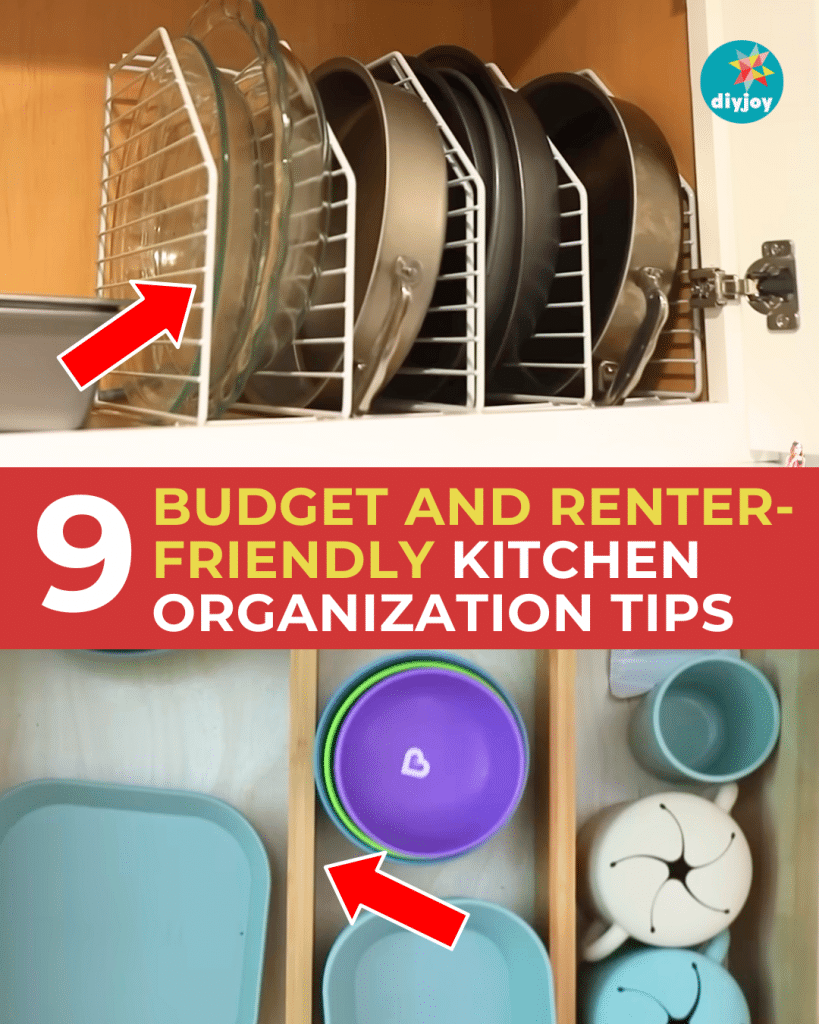 9 Budget And Renter Friendly Kitchen Organization Tips