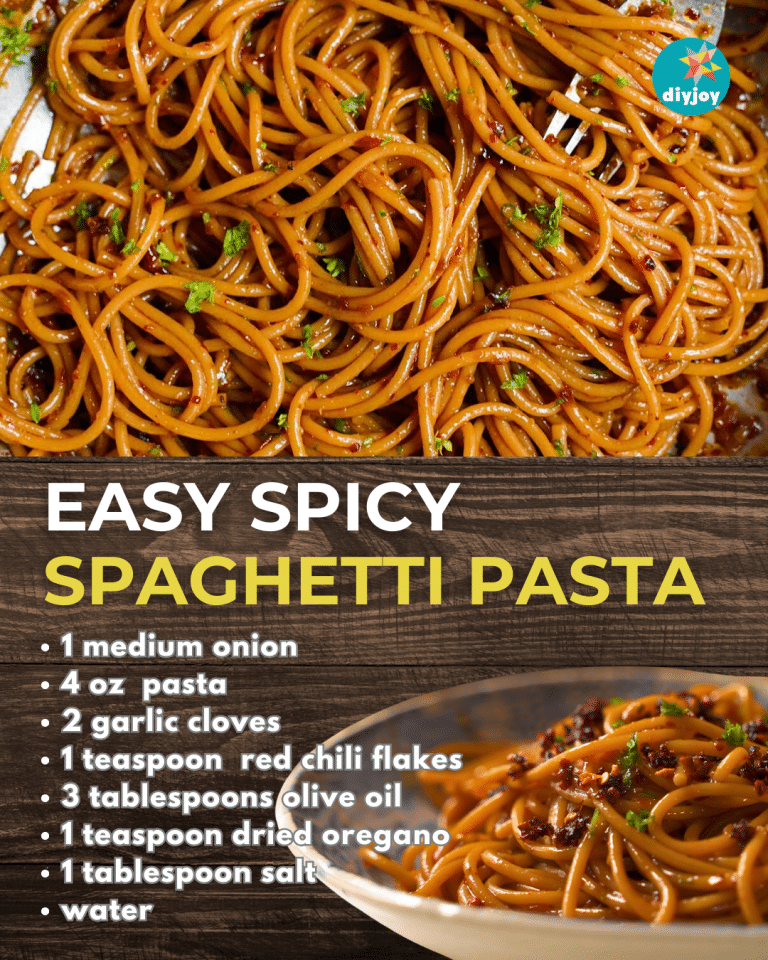 Easy Spicy Spaghetti Pasta Recipe