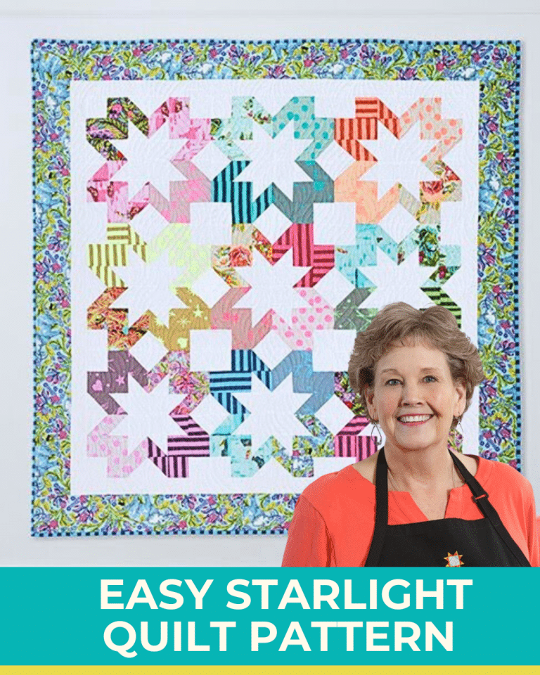 Starlight Quilt Pattern Tutorial With Jenny Doan